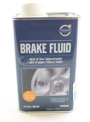 DOT 4 Brake Fluid (800ml) - Genuine Volvo 31400206 | FCP Euro