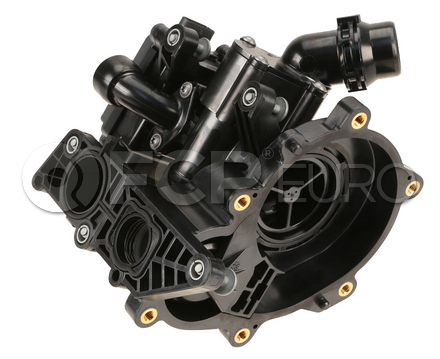 Audi VW Thermostat Assembly - Genuine Audi VW 06L121111M | FCP Euro