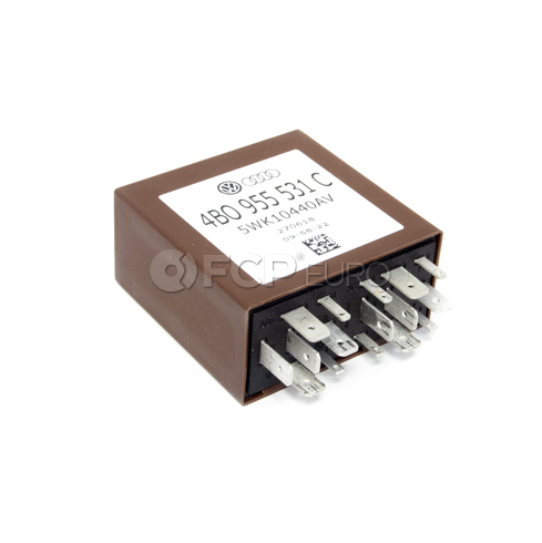 Audi VW Intermittent Wiper Relay - Genuine VW Audi 4B0955531E | FCP Euro