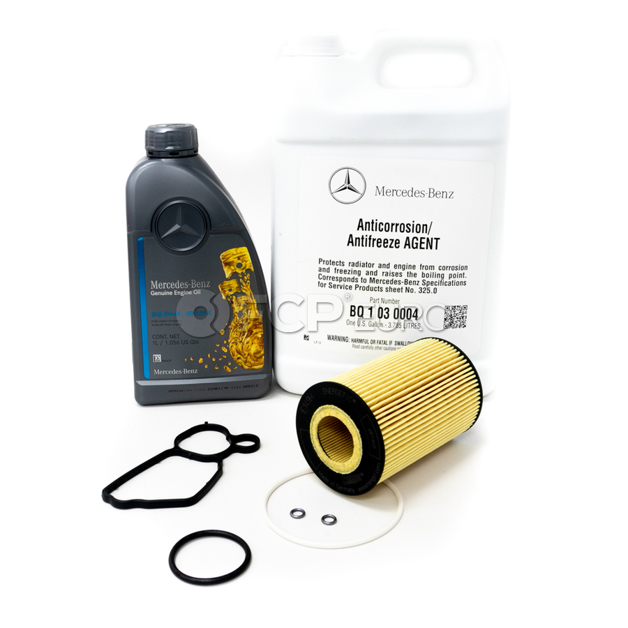 Mercedes Oil Filter Housing Gasket Kit - Genuine Mercedes 1561840080 ...
